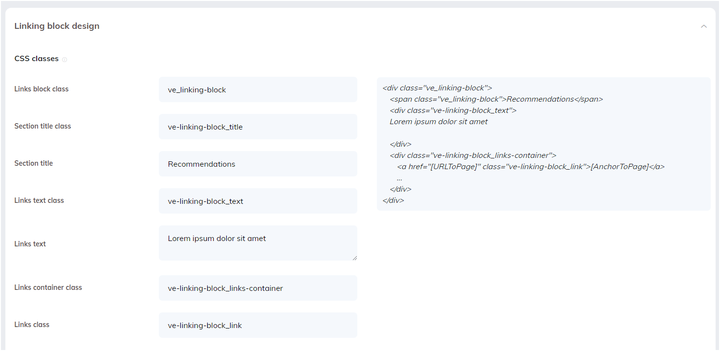 Vlink - Integration Guide - Verbolia
